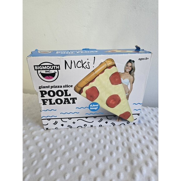 Big Mouth Toys | Toys | Big Mouth Giant Pool Float Pizza Pepperoni ...